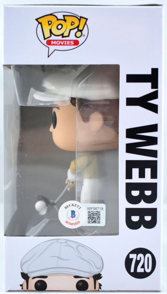 Chevy Chase Autographed TY Webb Funko Pop Figurine #720-Beckett W Holo ...