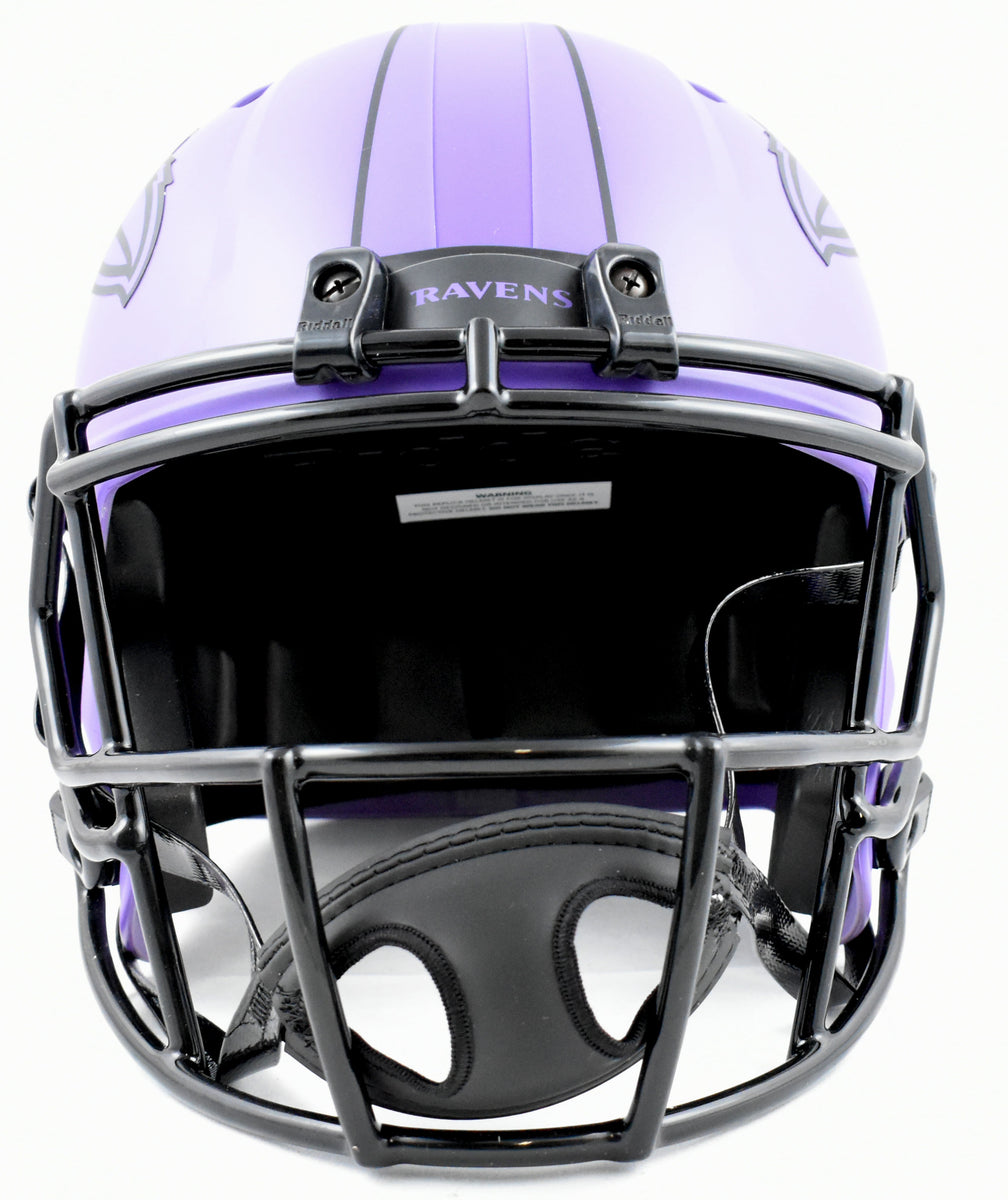 Ray Lewis Autographed Baltimore Ravens F/S Rave Speed Helmet - Beckett ...