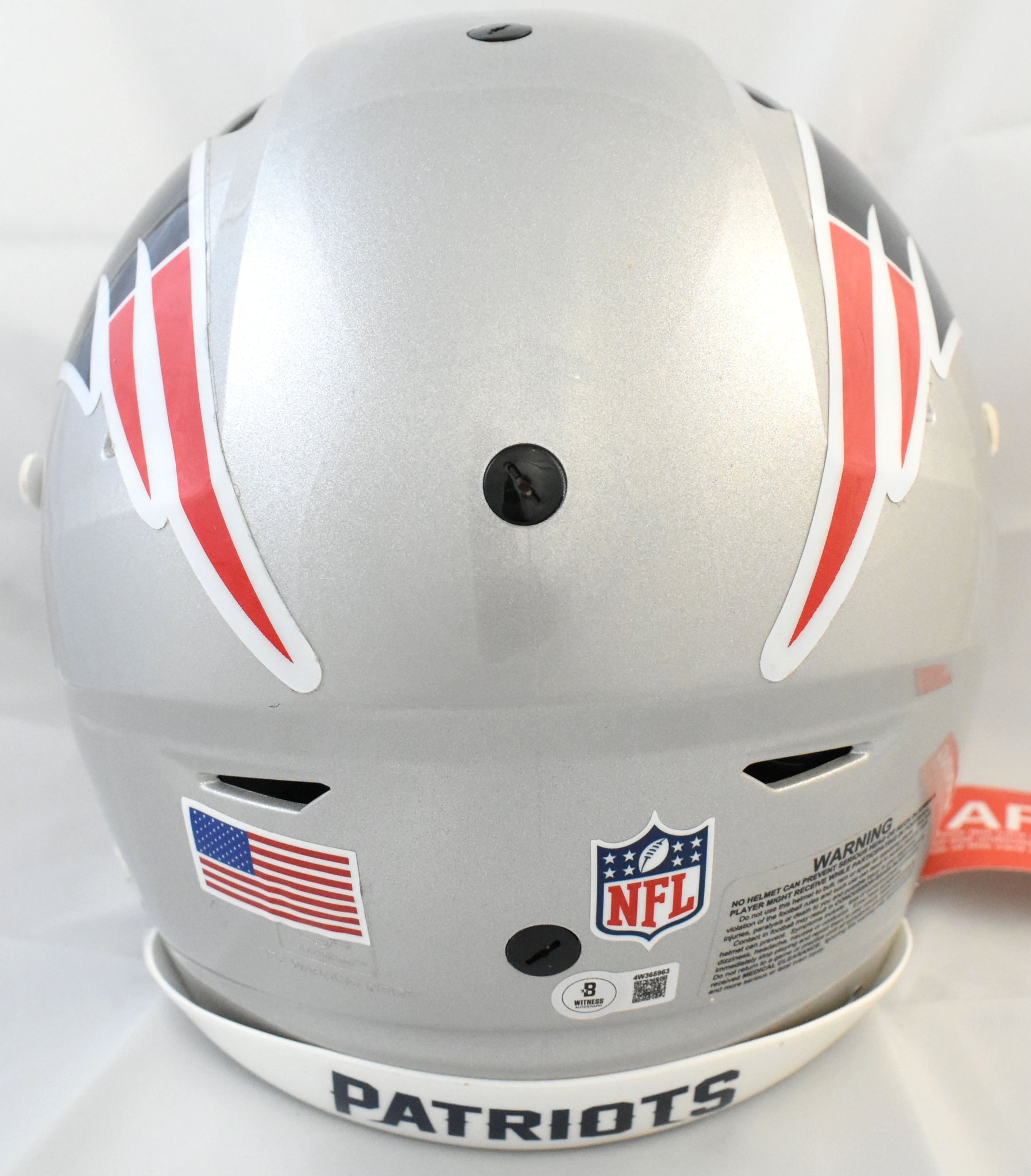 Kayshon Boutte Autographed Patriots F/S Speedflex Helmet - Beckett W H ...