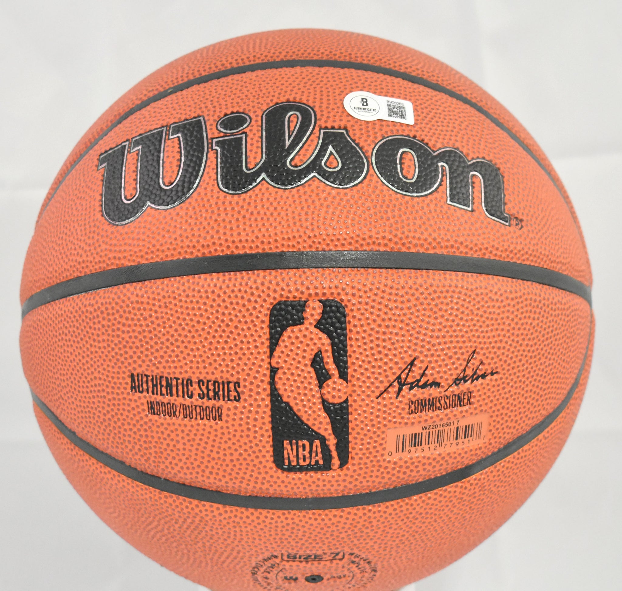 Julius Erving Autographed NBA Wilson Basketball - Beckett Hologram ...